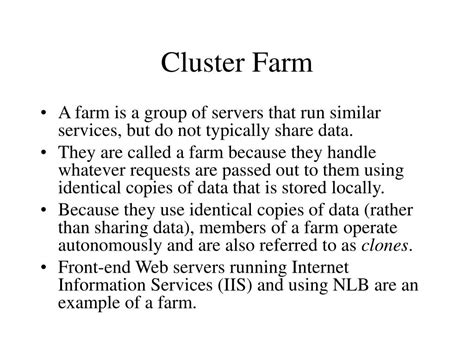 Ppt Microsoft Load Balancing And Clustering Powerpoint Presentation