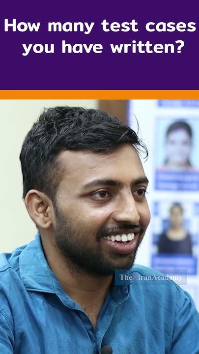 Software Testing Question How Many Test Cases You Have Written Shorts Kiransir Youtube