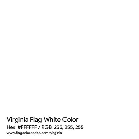 Virginia Flag Color Codes