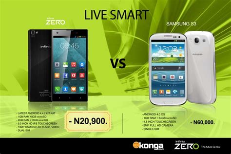 Infinix Zero Compariam Phones Nigeria