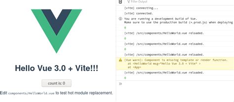 Component Is Missing Template Or Render Function After Hmr · Issue