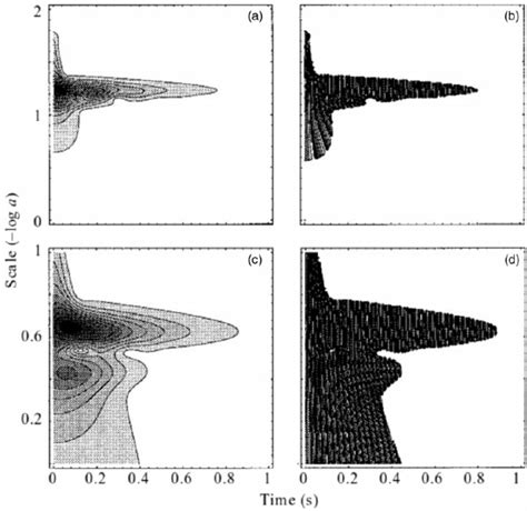 Wavelet Transform For A 2dof System With Close Modes A And C Download Scientific Diagram
