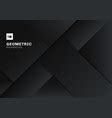Abstract Black Curved Overlap Layer Design On Vector Image