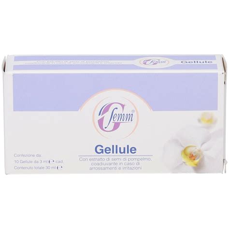 Avd G Femm Gellule Intime 10x3 Ml Redcare