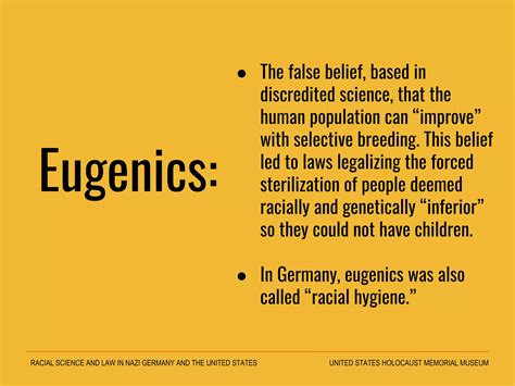 Ushmm Ppt Racial Science Lesson Eugenicspdf