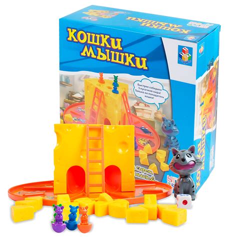 Настольная игра 1TOY Игродром Кошки-Мышки купить по цене 1468 ₽ в ...