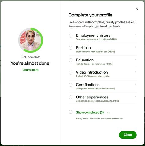 Upwork Profile Example Upwork Profile Upwork Virtual The Best Way To
