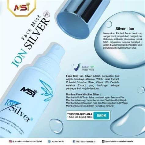 Jual Ion Silver Kemasan Baru Shopee Indonesia