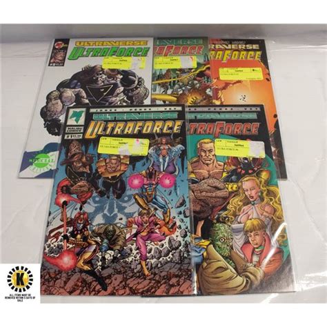 5 Ultra Force Comics 0 5