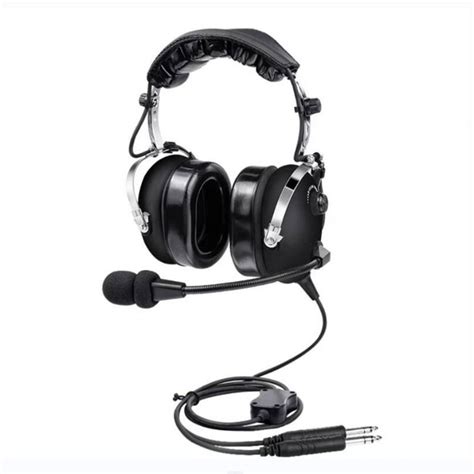 Авиационные наушники Flight Ph 100a гарнитура с двойным разъемом 6 3 5 2 и шумоподавлением