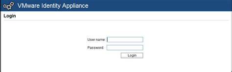 Deploying And Configuring VMware Identity Appliance