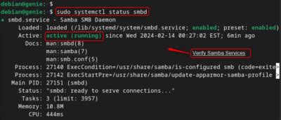 How To Install And Setup Samba Server On Debian Linux Genie