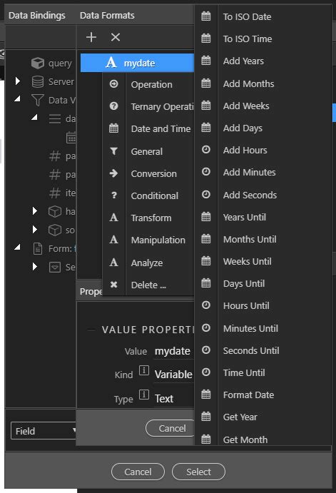 Filtering A Date List Using A Dataview To Show Only A Selected Day Of The Week In The List