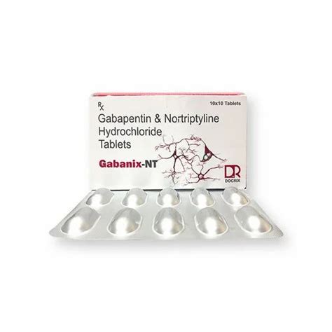 Gabapentin Nortriptyline Hydrochloride Tablets 400 Mg At ₹ 1980 Box In Panchkula