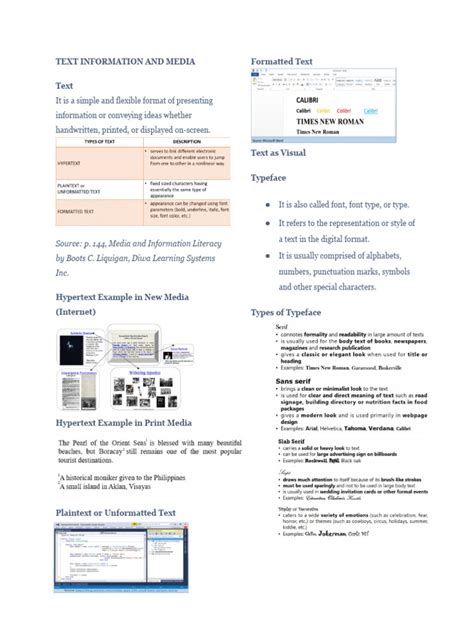 Text Visual Information And Media Pdf Composition Visual Arts