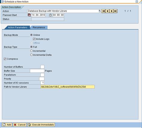 protect sap db2 database