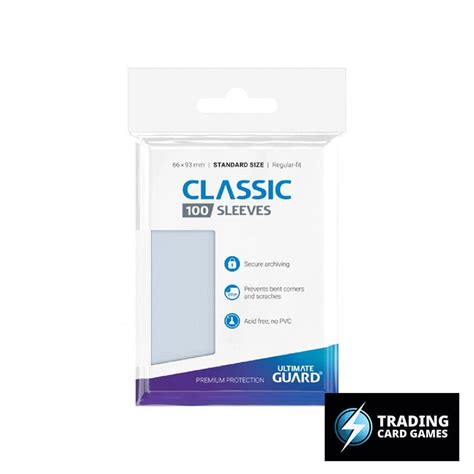 Ultimate Guard Classic Sleeves Pack Of 100 Trading Card Games