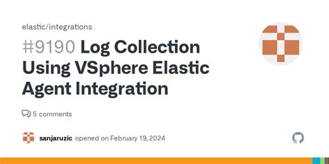 Log Collection Using Vsphere Elastic Agent Integration · Issue 9190