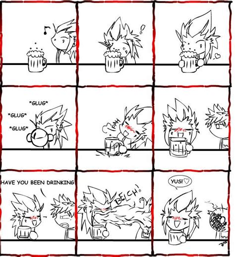 Axel Gets Drunk By Ladyocloud7 On Deviantart