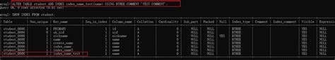 [sql] support mysql `alter table add index` grammar · issue 582