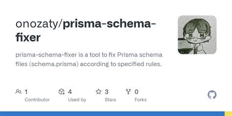 github onozaty prisma schema fixer prisma schema fixer is a tool to