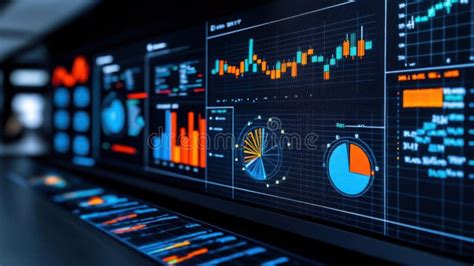 Data Visualization Charts And Graphs Stock Illustration Illustration Of Communication