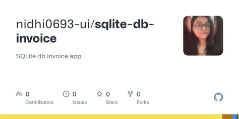 github nidhi0693 ui sqlite db invoice sqlite db invoice app