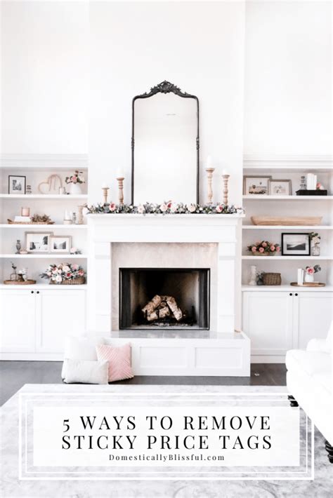 Ways To Remove Sticky Price Tags Domestically Blissful