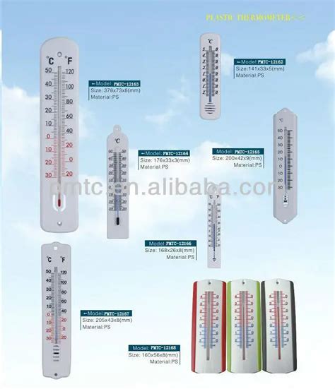 Round Shape Digital Lcd Display Thermometer Hygrometer Buy Plastic Thermometer Household
