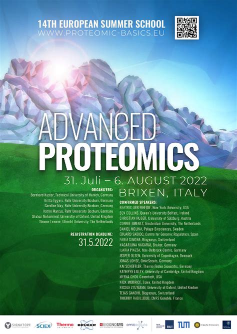 14th European Summer School In Advanced Proteomics Eupa