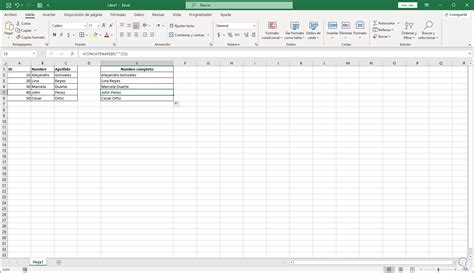 cómo concatenar celdas en excel ️ solvetic