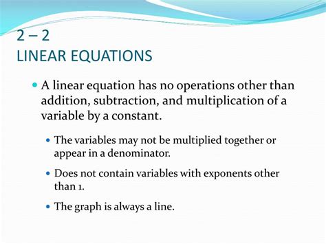 PPT Chapter 2 Linear Relations Functions PowerPoint Presentation ID 2786761