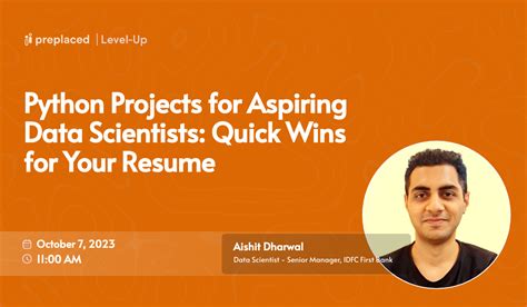 python projects for aspiring data scientists quick wins for your