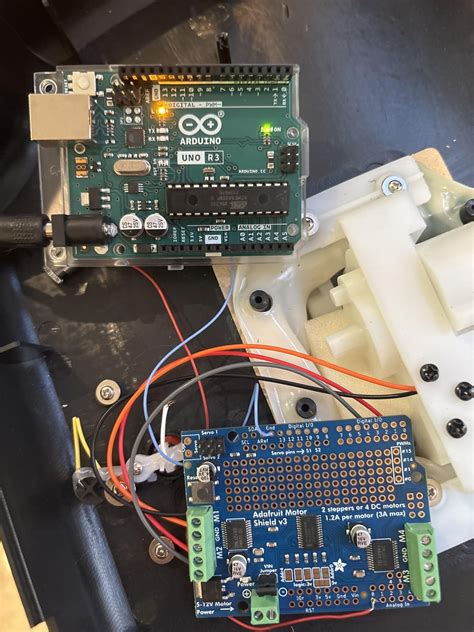 Dont Understand How To Connect Arduino Uno To Adafruit Motor Shield V3