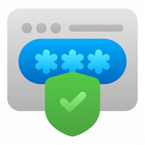 Password Protected Security Online Login Checkmark Icon Download
