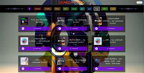 Github Guillaumesereradio Browser Web Radio