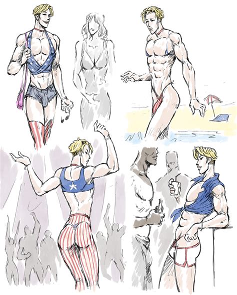 Steve Rogers Holidays 1 2 By Nerion Hentai Foundry