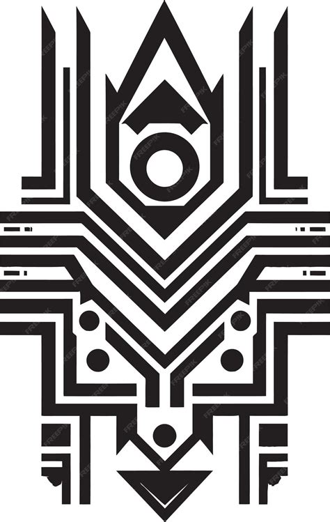 Premium Vector Deco Prismatics Angular Geometric Logo Angular Art Deco Precision Logo Vector Icon