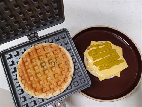 꿀호떡 와플 레시피
