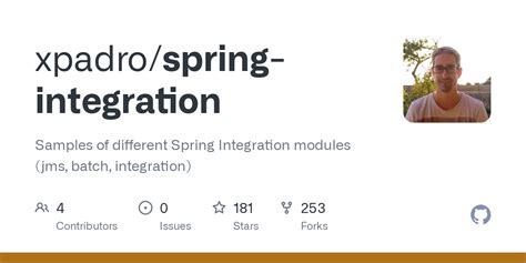 GitHub Xpadro Spring Integration Samples Of Different Spring Integration Modules Jms Batch
