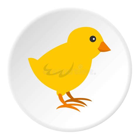 Chick Icon Circle Stock Vector Illustration Of Sign 108599936