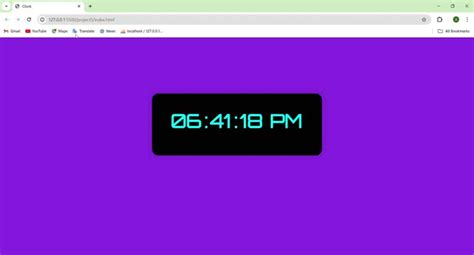 Abhishek Gawade On Linkedin Digital Clock Using Html Css And