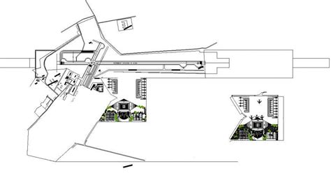Airport Building Detail Cad Structural Block Layout File In Dwg Format