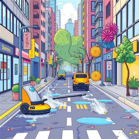 A Cartoon Tech Unique Design Stock Illustration Illustration Of Fiction Center 335460156