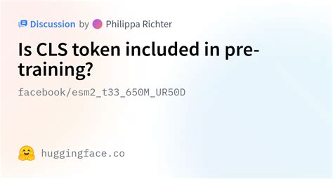 Facebook Esm2 T33 650M UR50D Is CLS Token Included In Pre Training