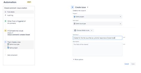 solved automation process for creating new ticket