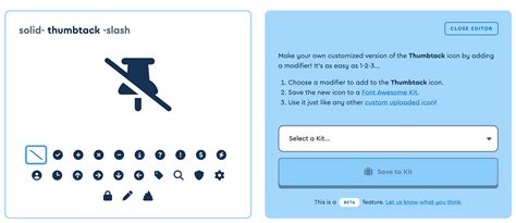 Icon Request Thumbtack With Slash · Issue 19690 · Fortawesomefont Awesome · Github