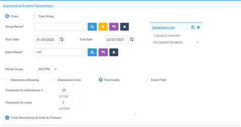 how to create an automated event in behaviour bromcom documentation centre