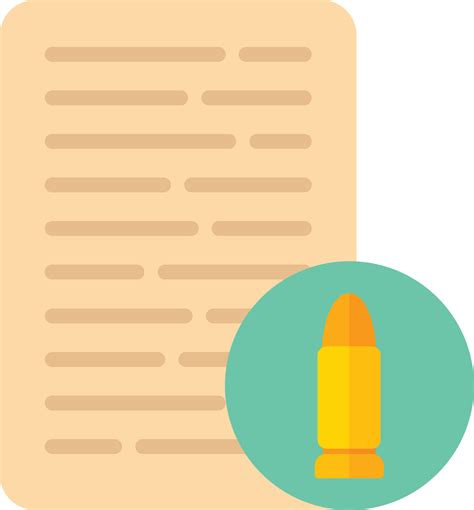 Bullet Flat Icon 11486266 Vector Art At Vecteezy