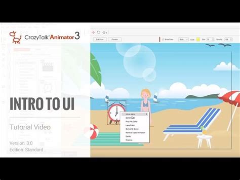 Free Video Cartoon Animator 4 Tutorial Introduction To User Interface From Reallusion Class